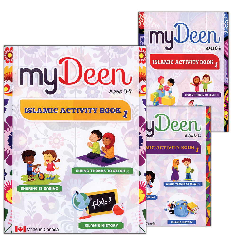 My Deen Islamic Activity Books – EastWestSouk.ca