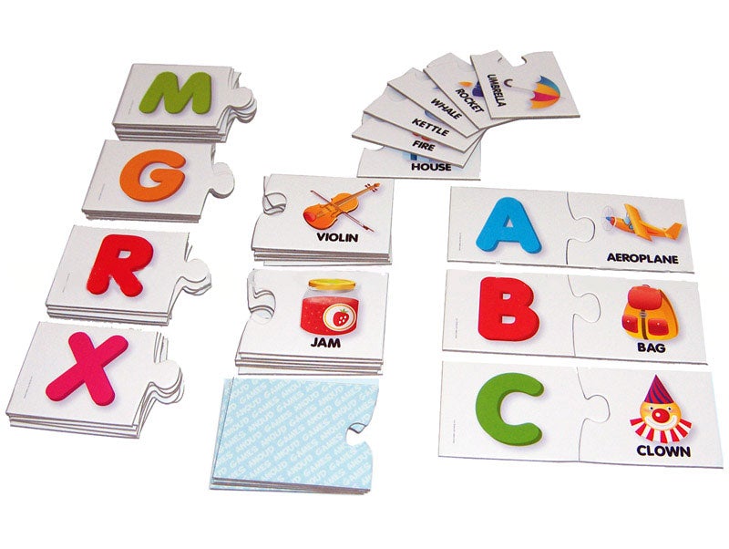 Alphabets From A-Z Puzzle | Paper Puzzles